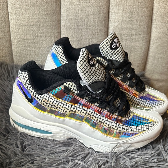 Nike | Shoes | Nike Air Max Iridescent Grid Sneakers | Poshmark